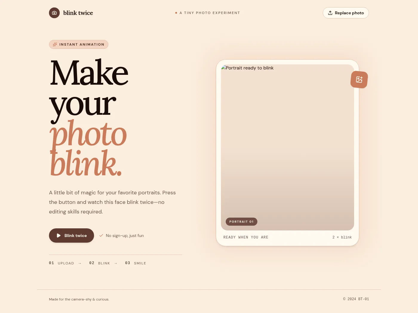 Photo Blinker