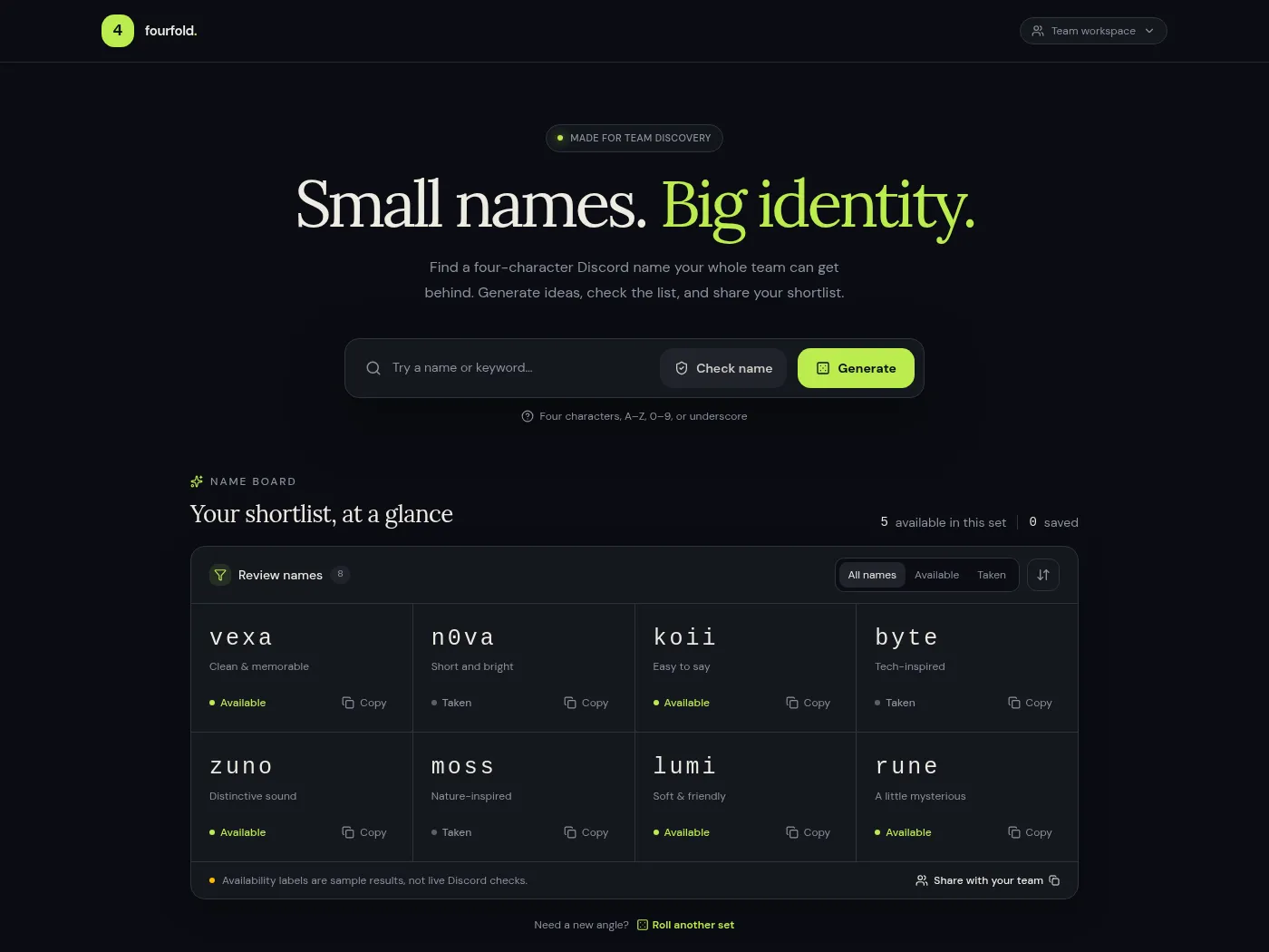Discord Name Finder