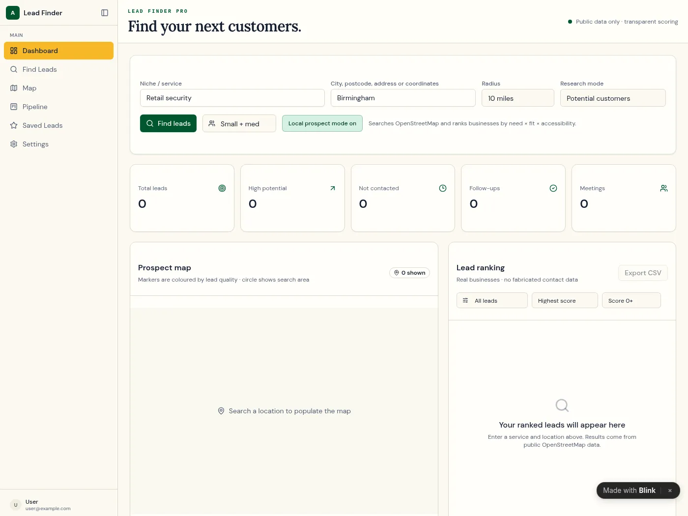Lead Finder Pro