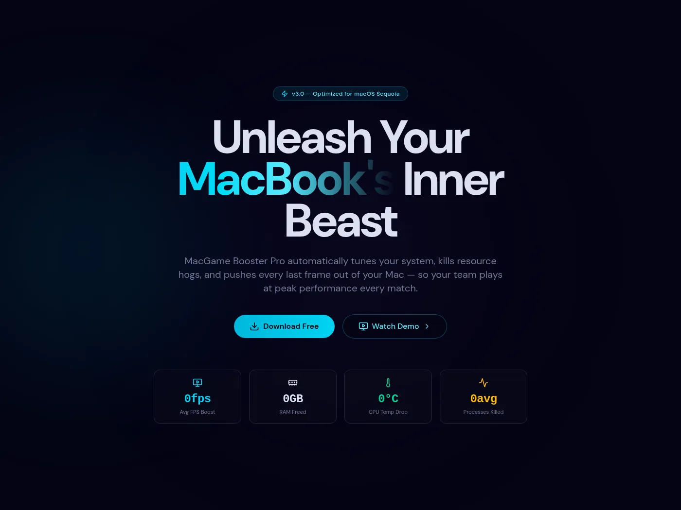 MacGame Booster Pro