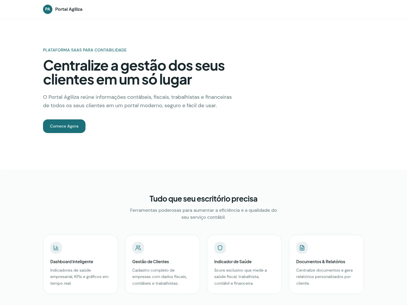 Portal Agiliza SaaS