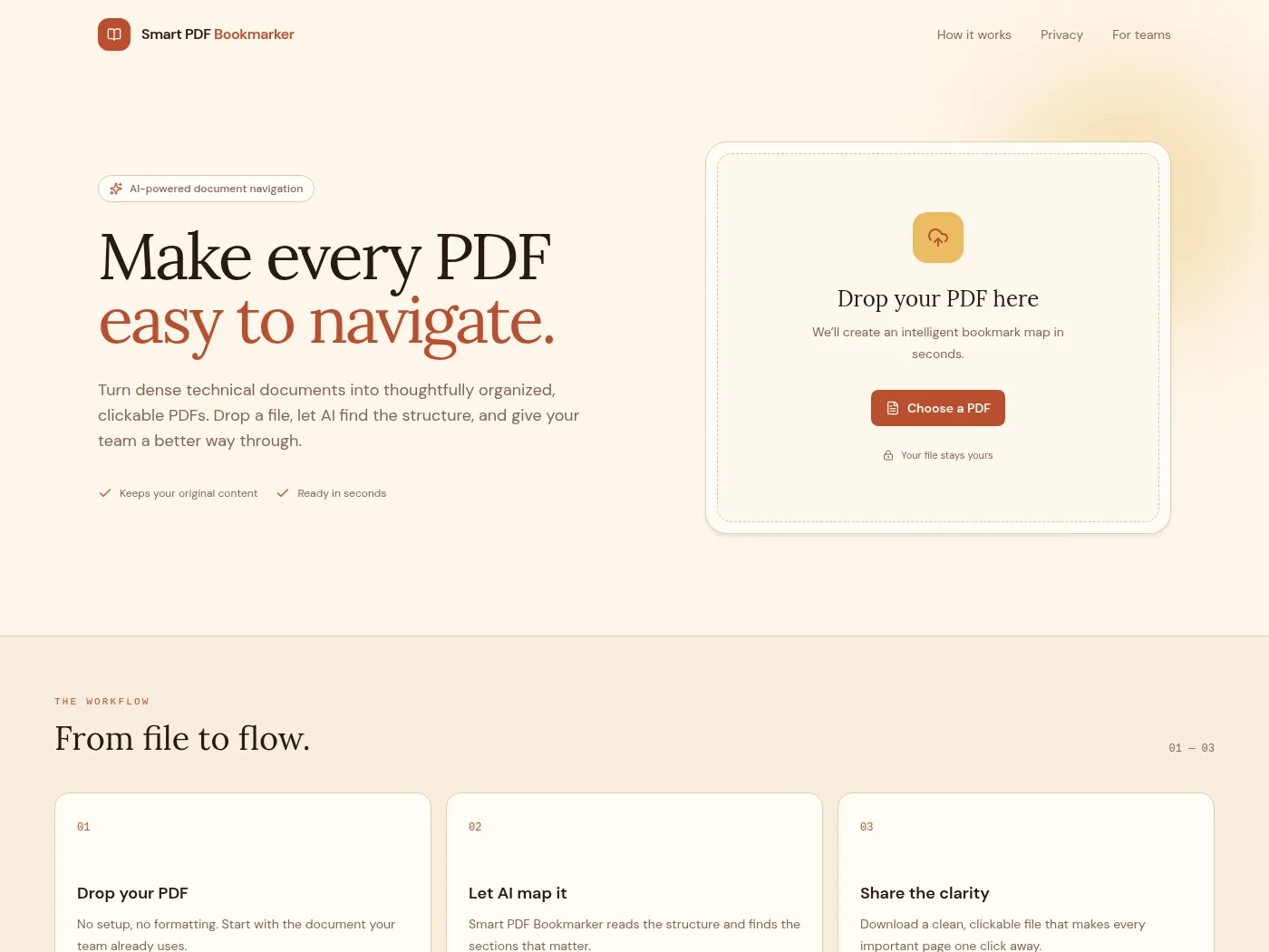 Smart PDF Bookmarker