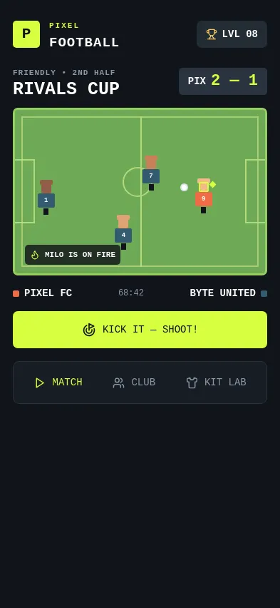 Pixel Football Arena