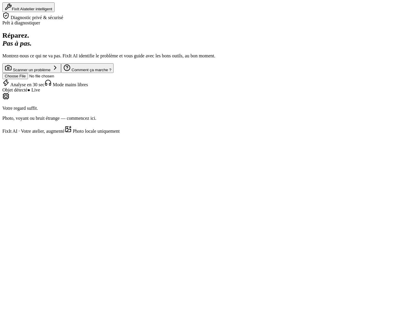 FixIt AI Assistant