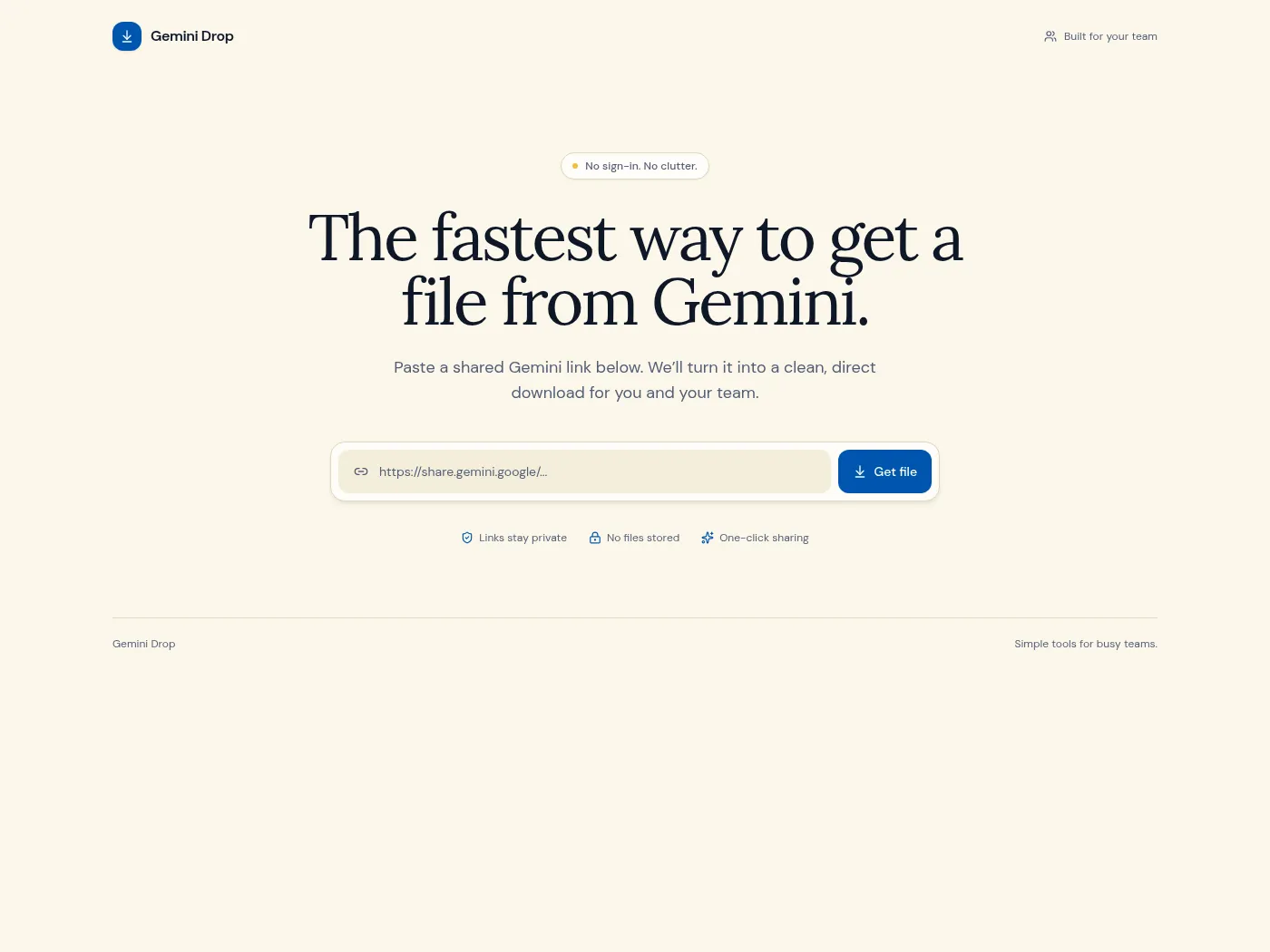 Gemini File Downloader