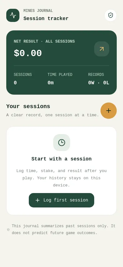 Mines Predictor App