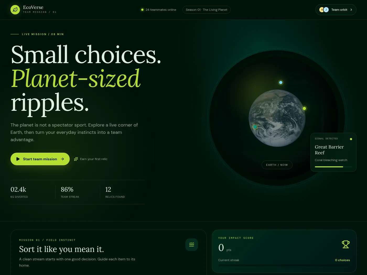 EcoVerse 3D