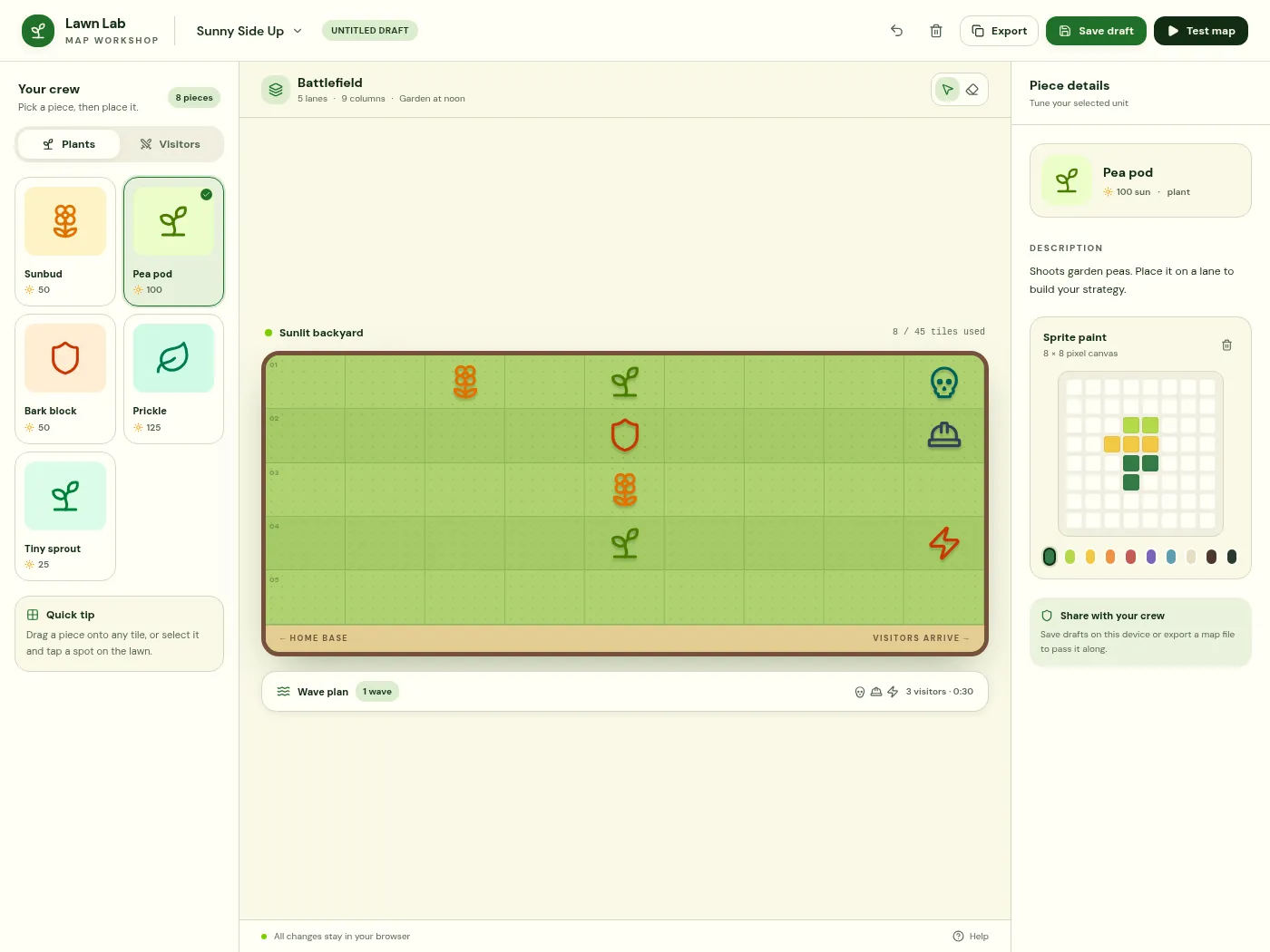PvZ Map Maker