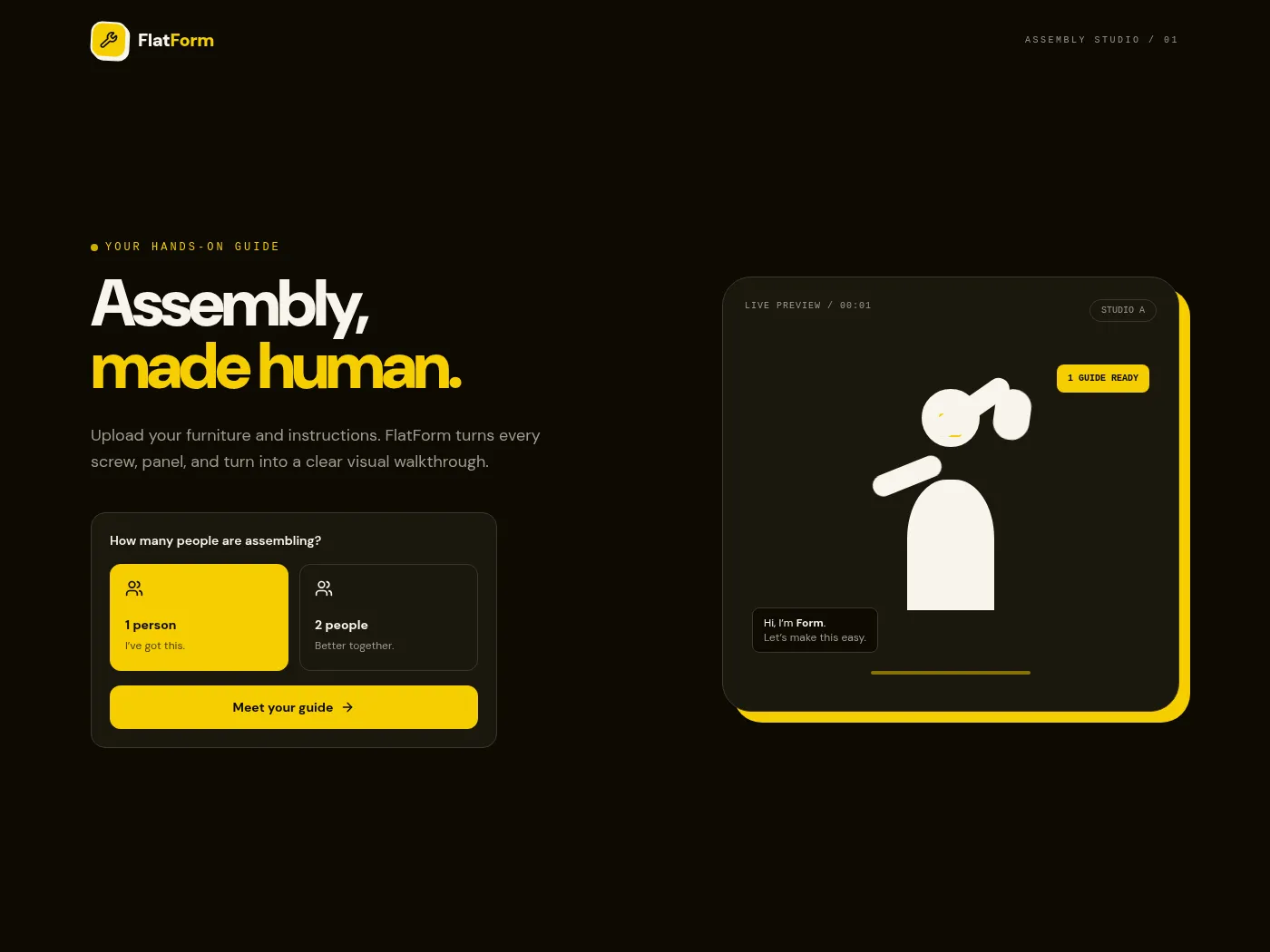FlatPack Assembly AI