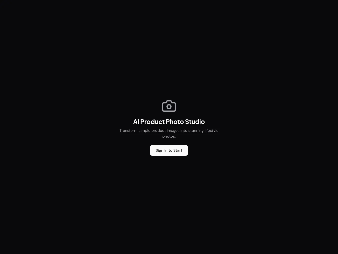AI Product Photo Studio