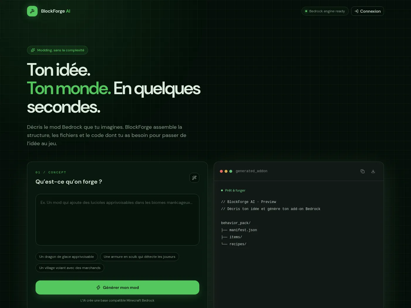 Minecraft Mod IA Generator