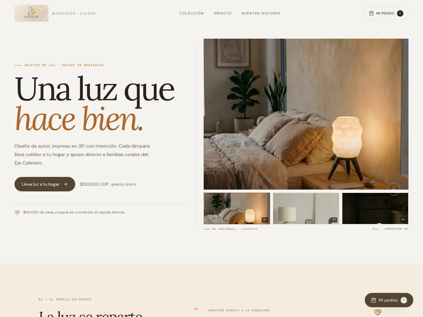 Lionette Light Landing