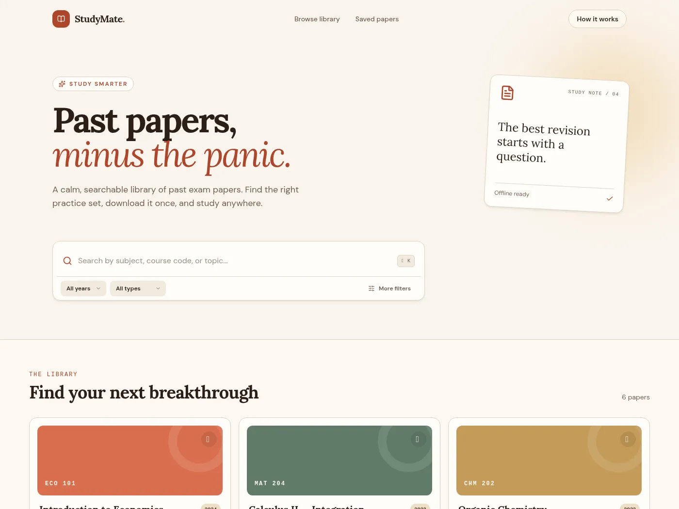 StudyMate Hub