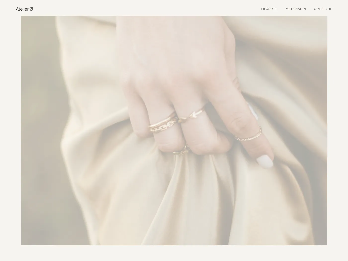Minimal Jewelry Site