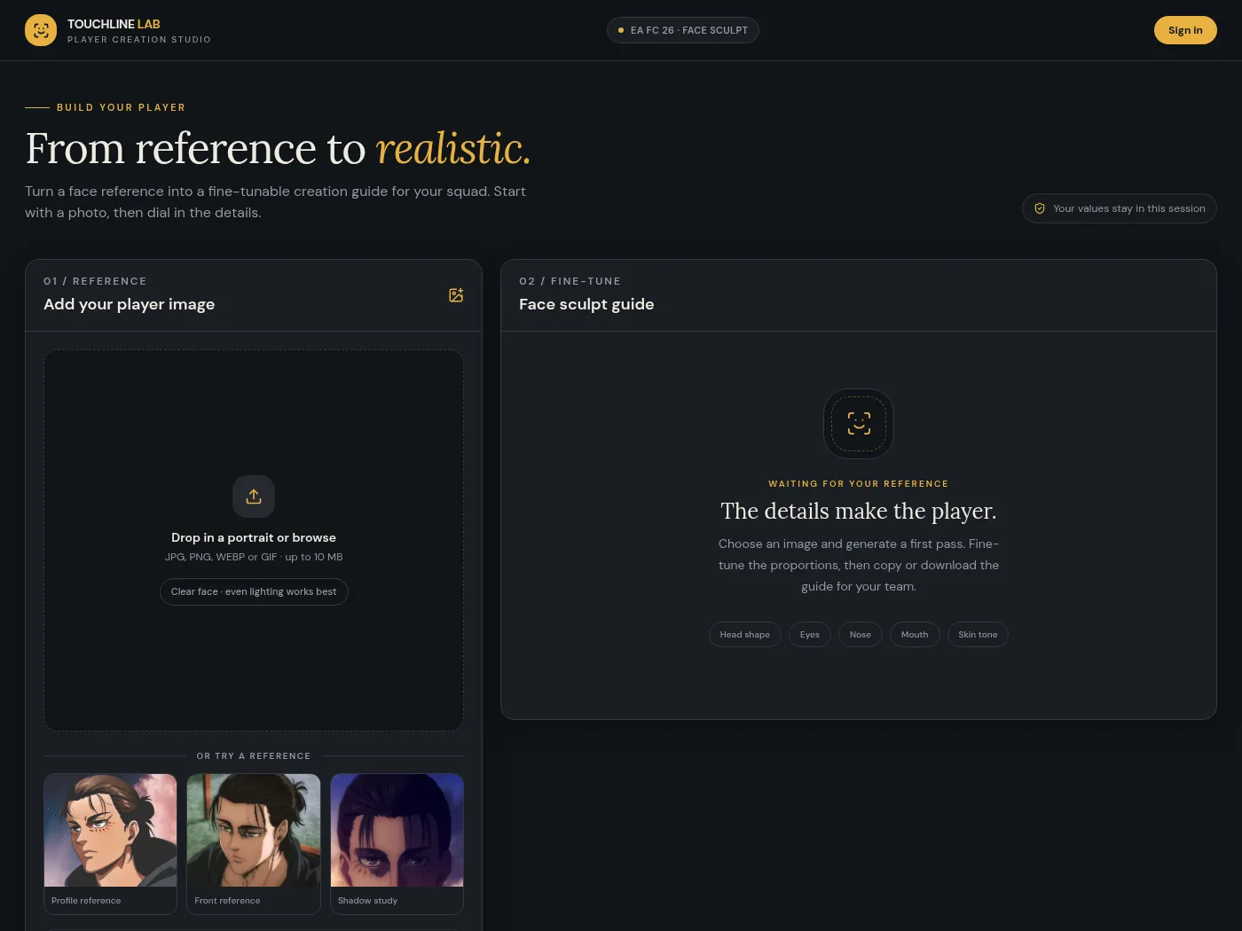 EA FC Slider Generator