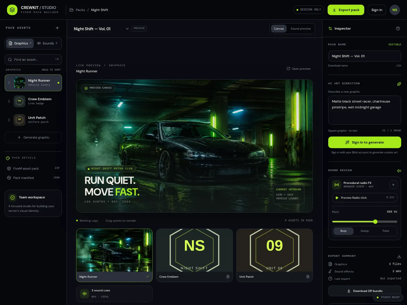 FiveM Pack Creator
