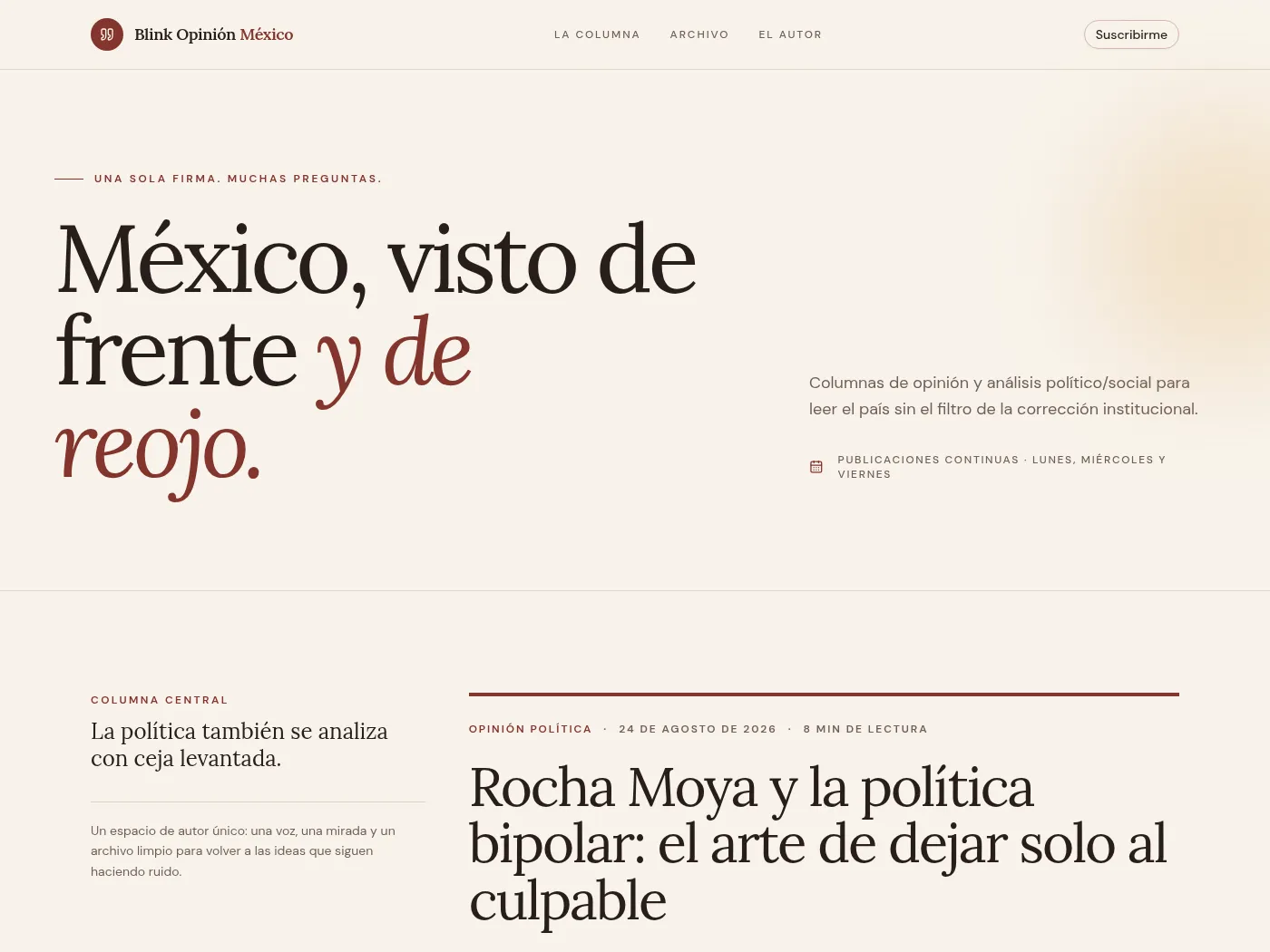 Blink Opinión México