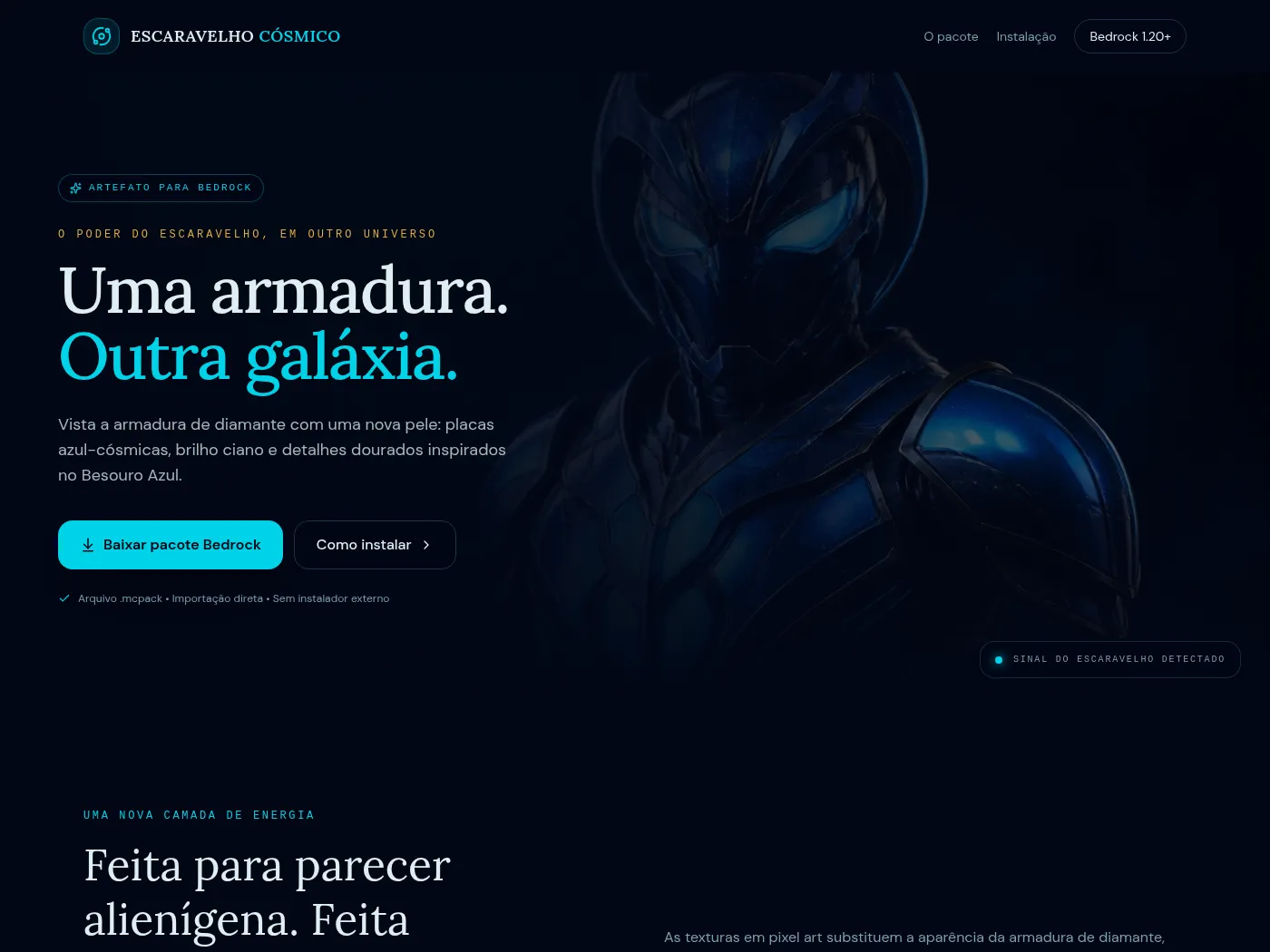 Besouro Azul 3D Mod