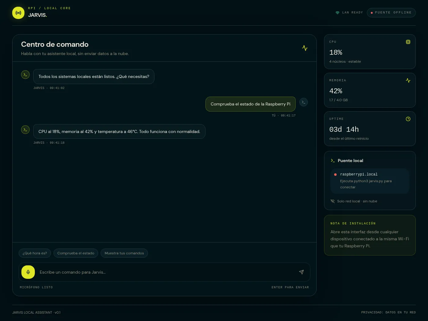 Raspi Jarvis Assistant