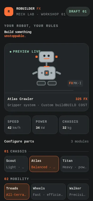 RoboBuilder FX