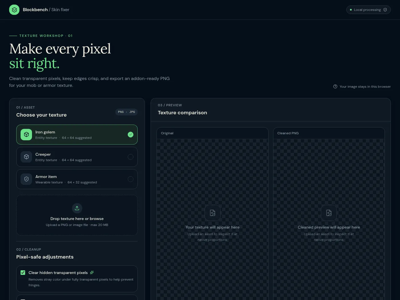 Addon Skin Fixer