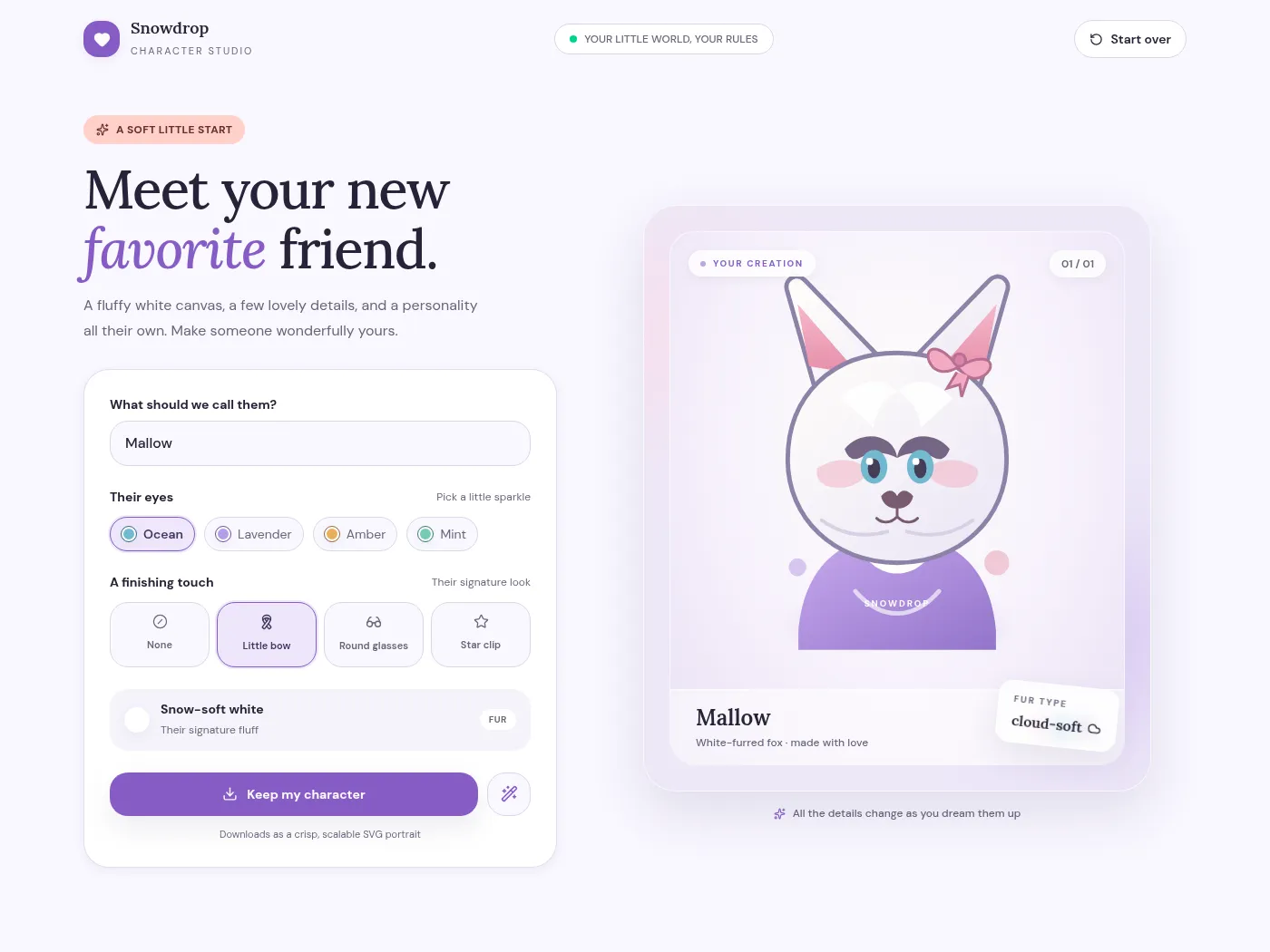 Furry Character Creator
