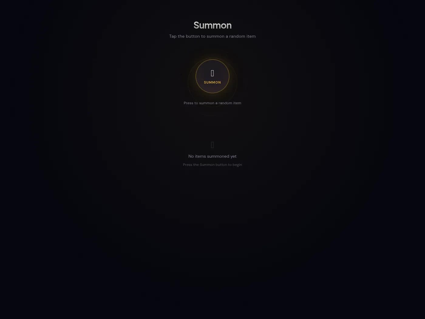 Summon Button GUI