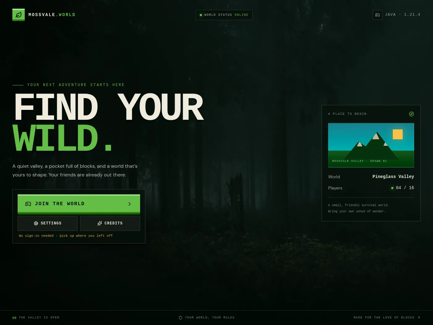 Game Join GUI