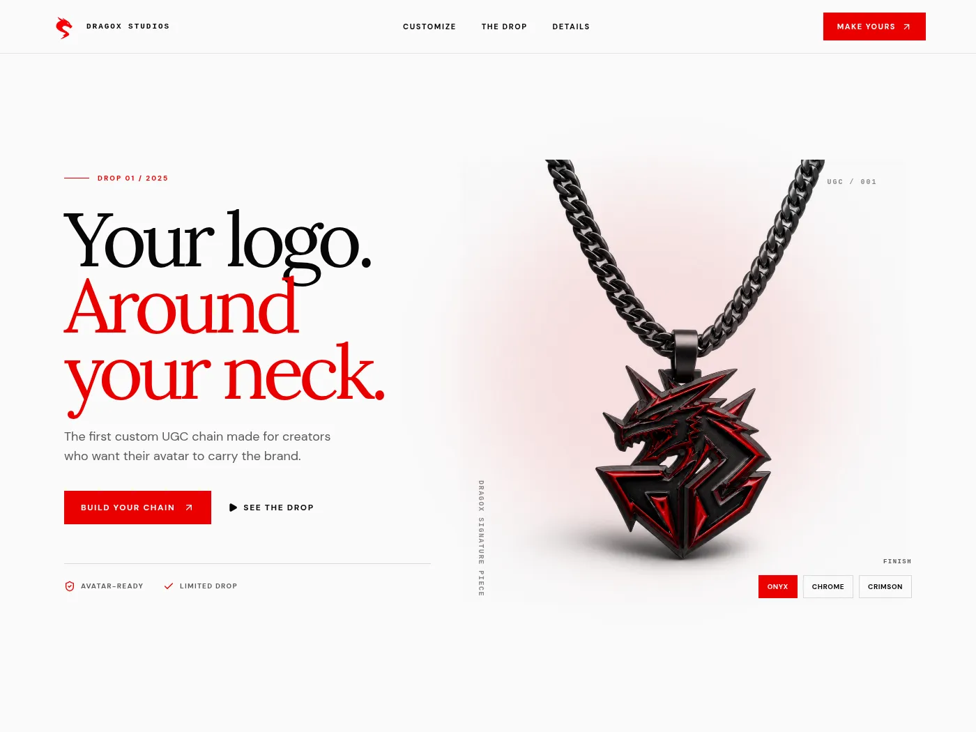 Roblox UGC Logo Chain