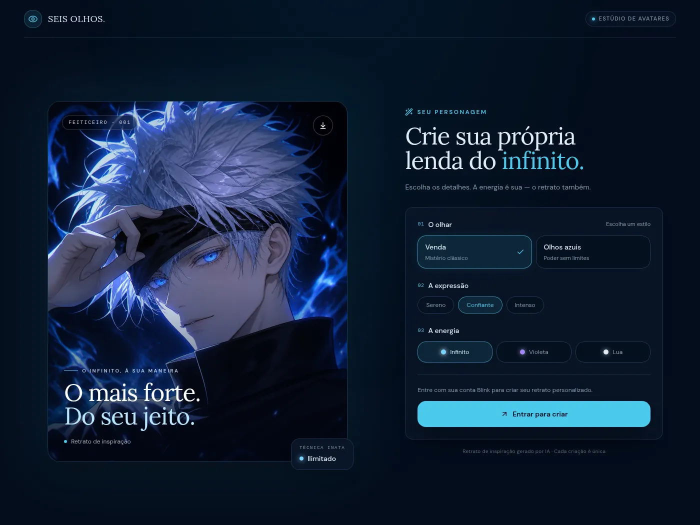 Gojo Lookalike Generator