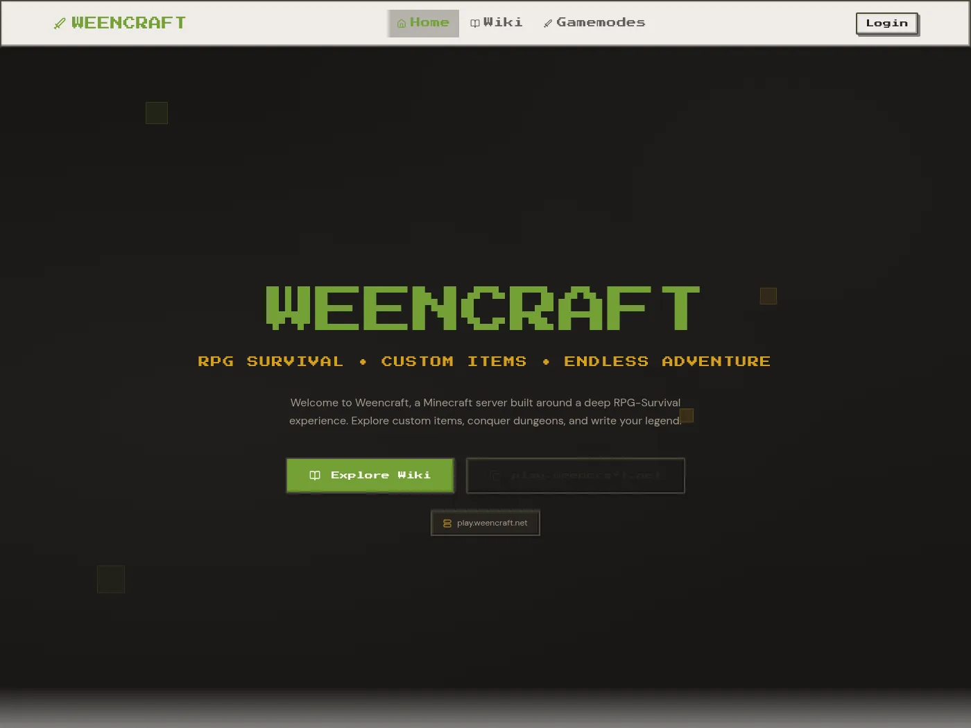 Weencraft RPG Portal