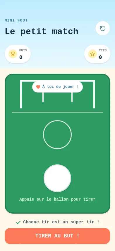 Mini Foot Kids Game