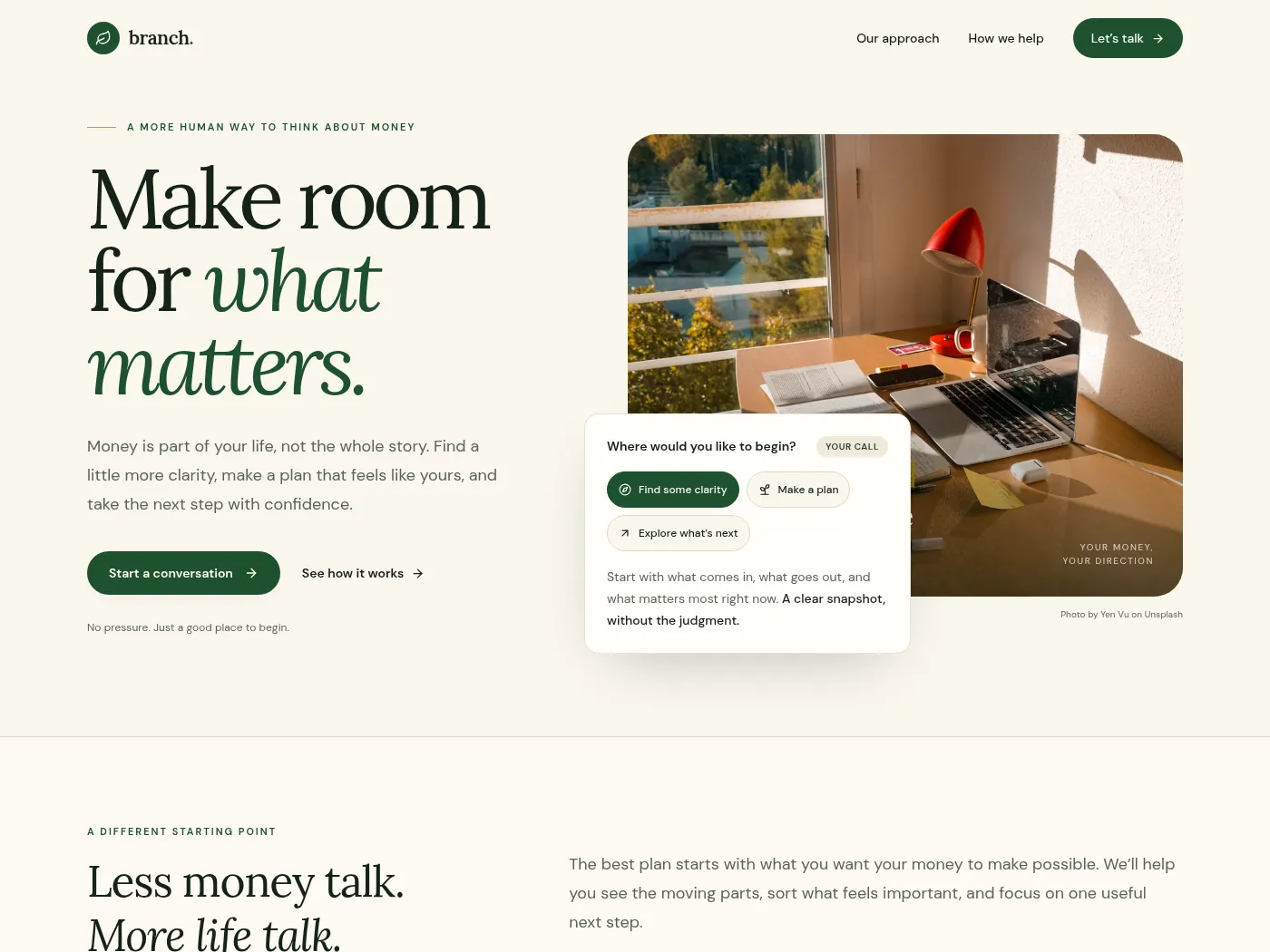 Branch Money Hub