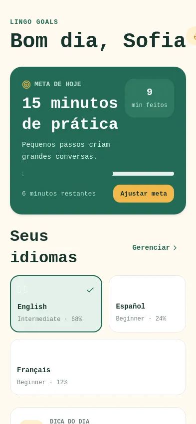 Lingo Goals