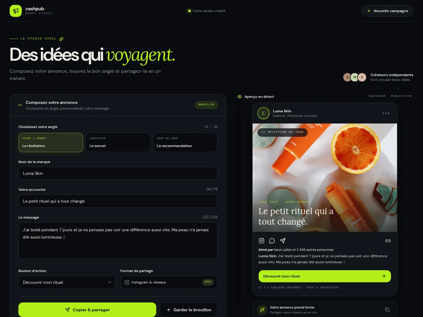 CashPub Money Viral Ads