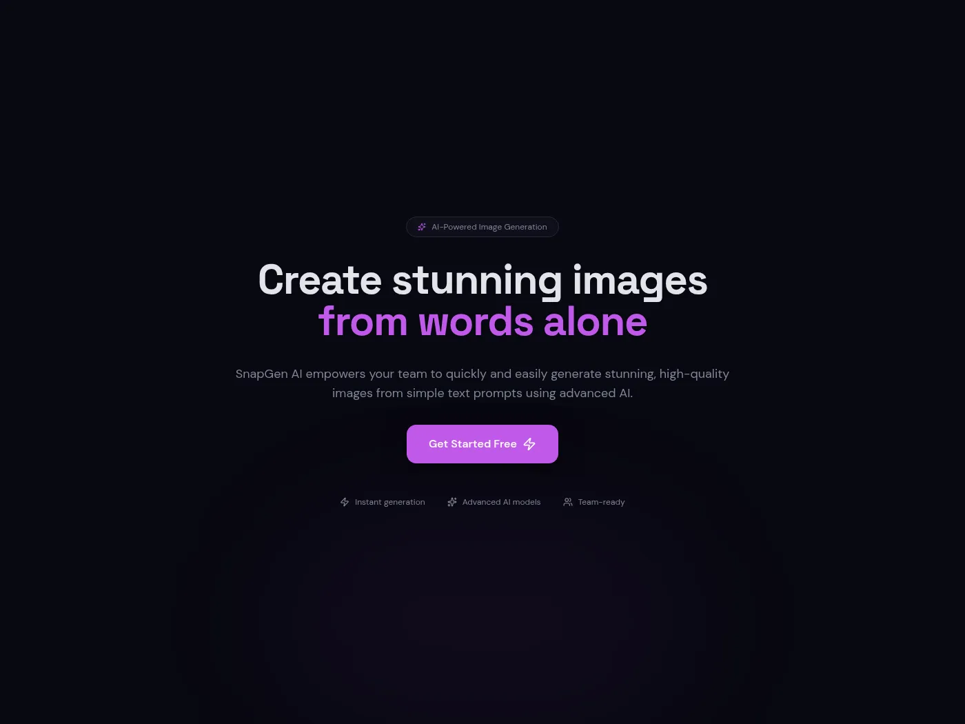 SnapGen AI Image Studio