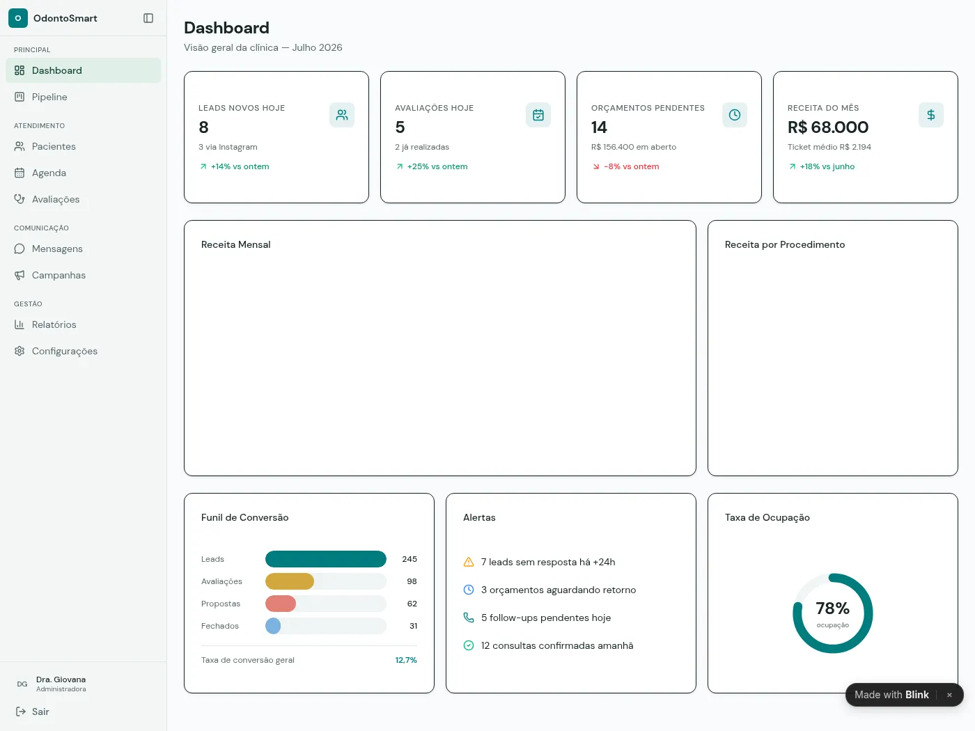 OdontoSmart CRM