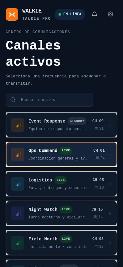 Walkie Talkie Pro