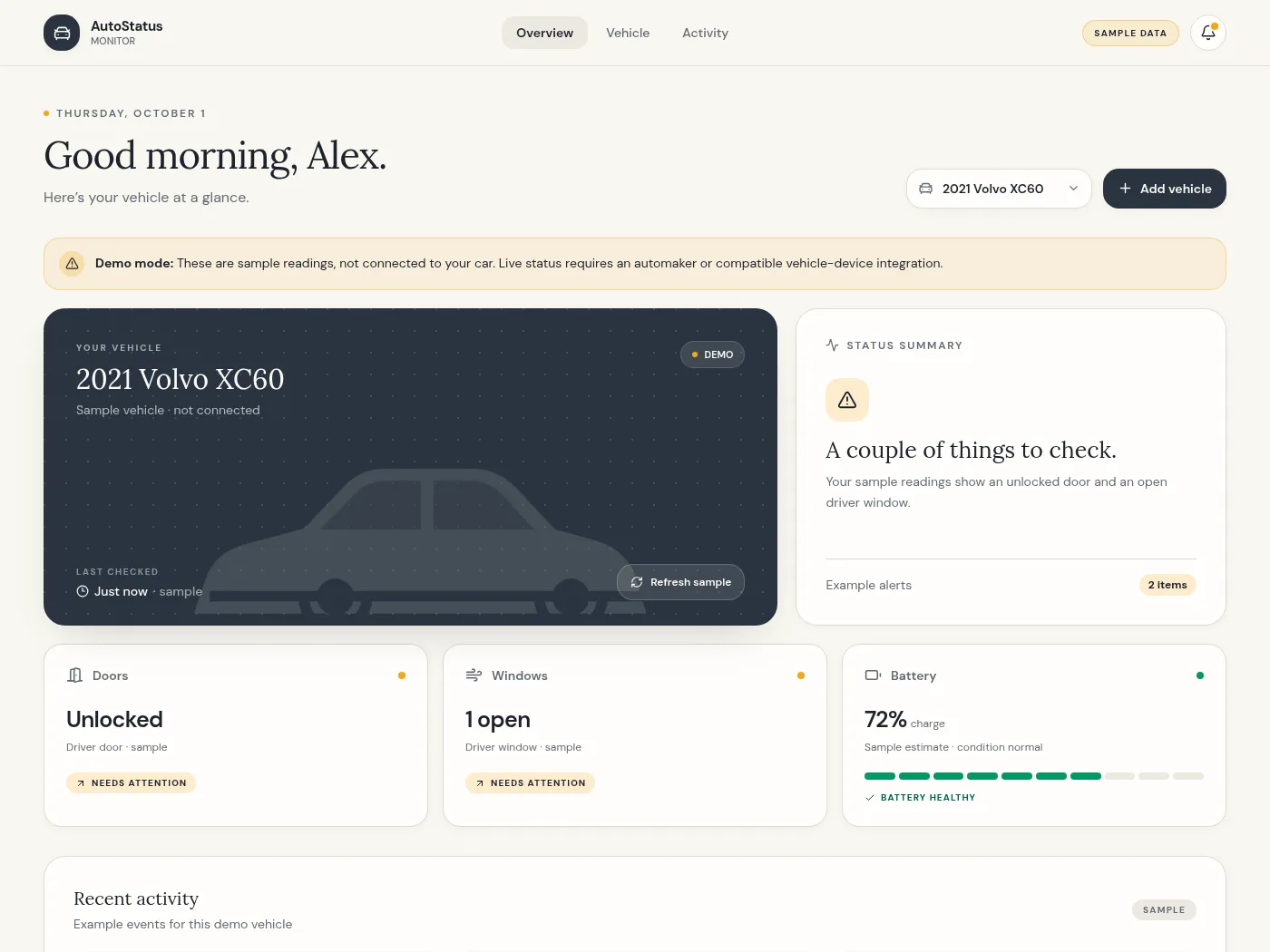 AutoStatus Monitor