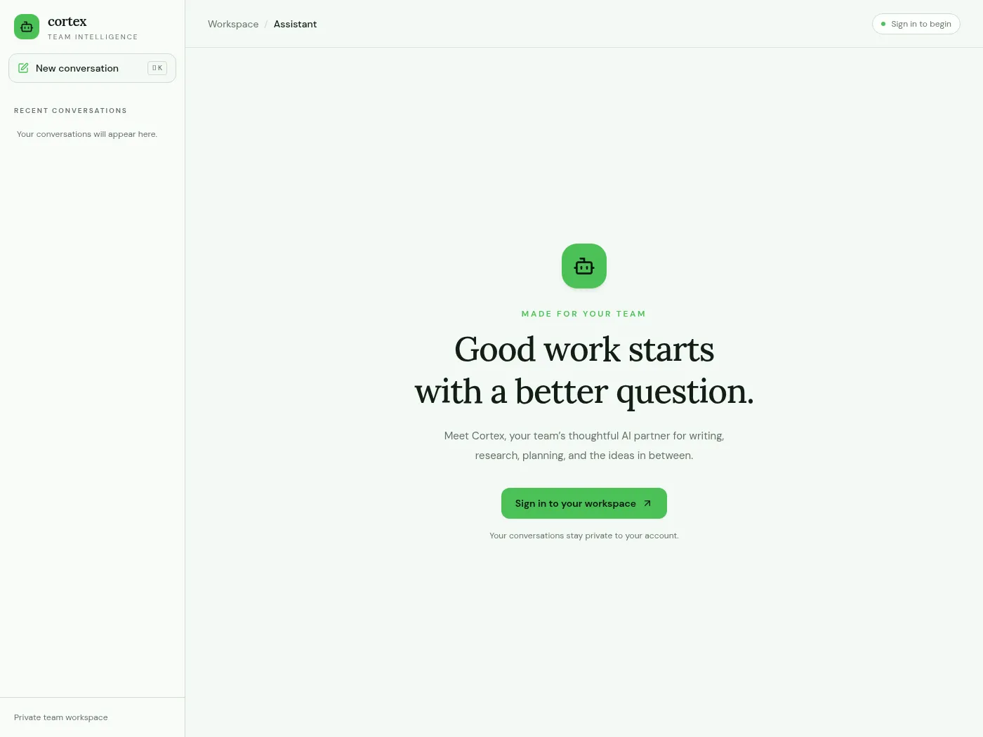 Cortex AI Assistant