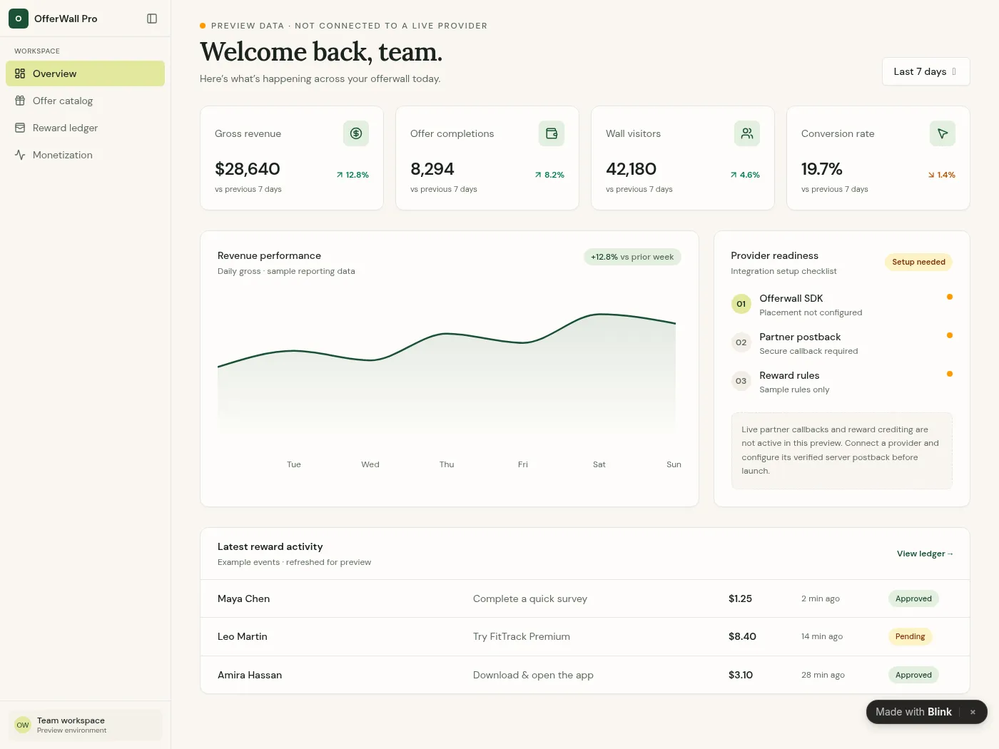 OfferWall Pro