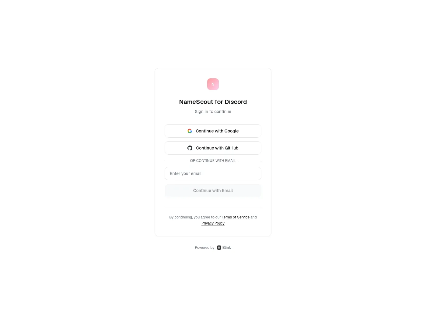 NameScout for Discord
