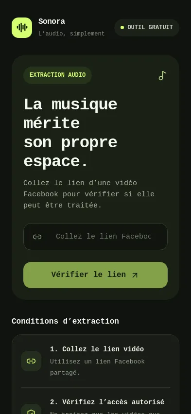 FB Audio Downloader