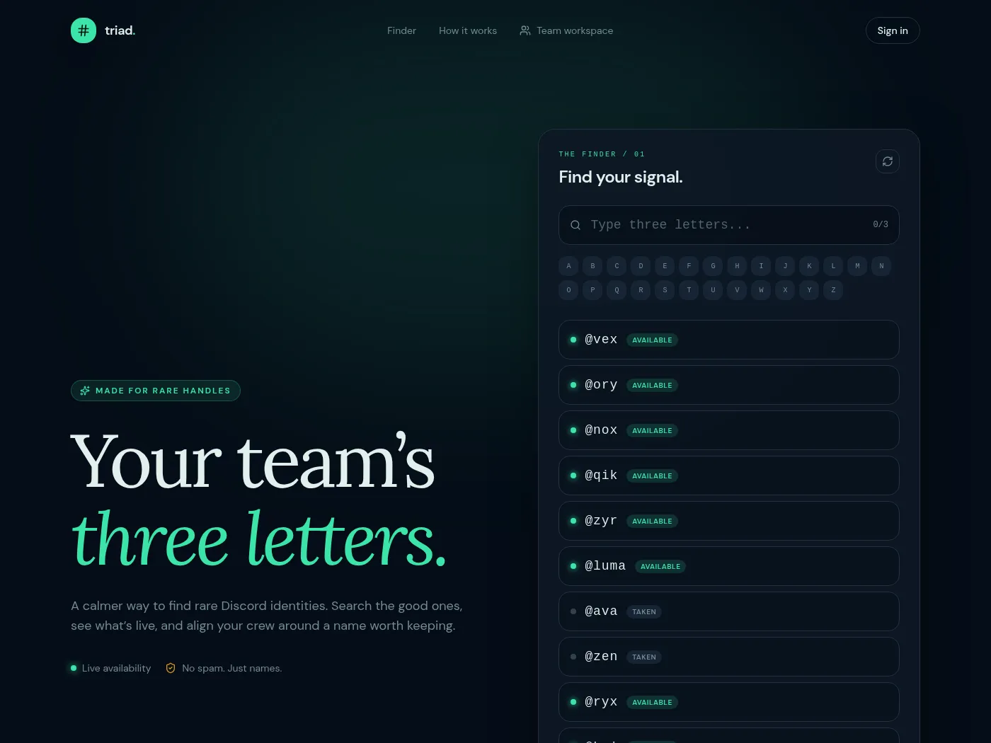 Discord Name Finder