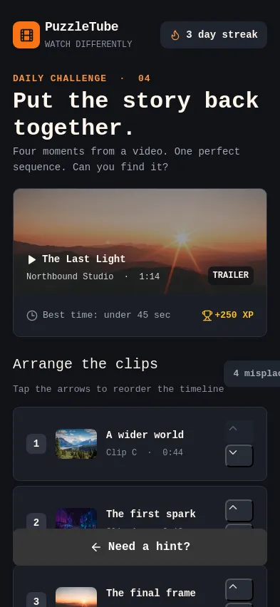 PuzzleTube Game