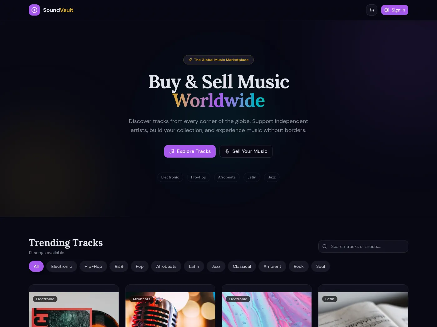 Global Music Marketplace