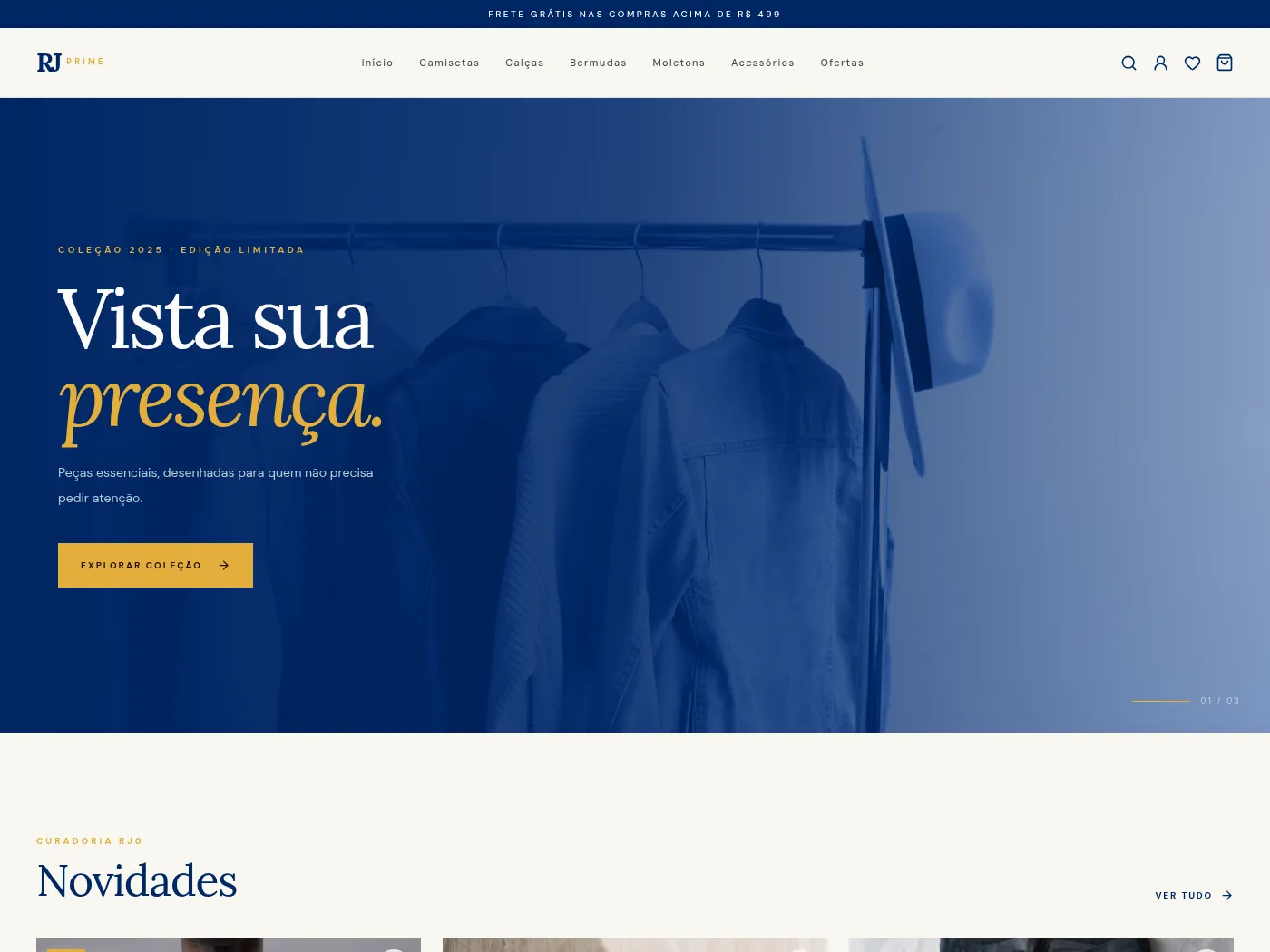 RJ PRIME Storefront