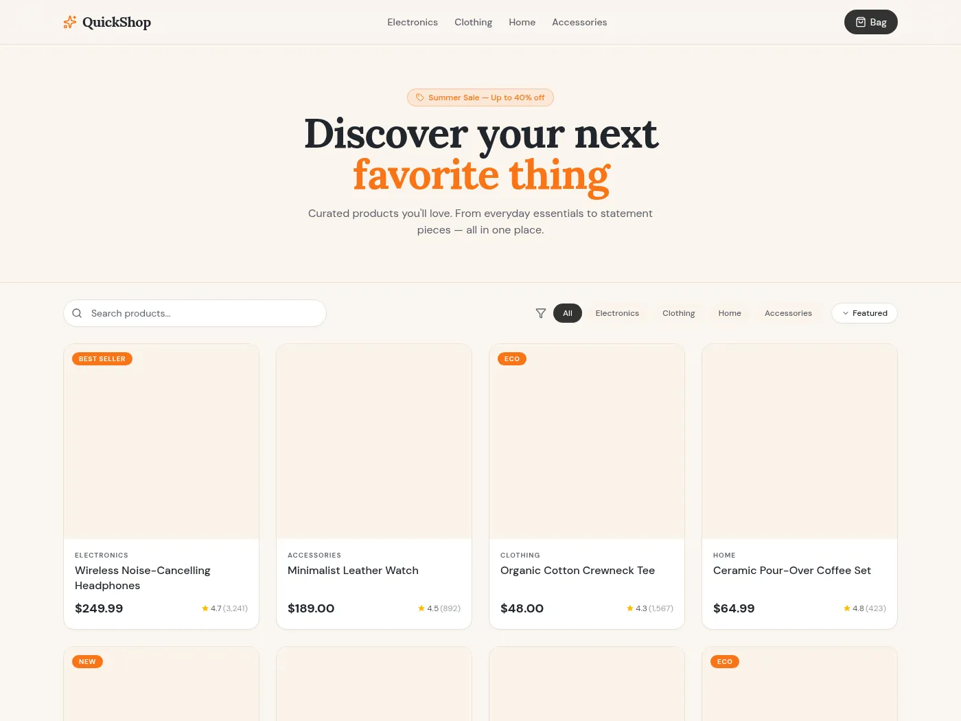 QuickShop GUI