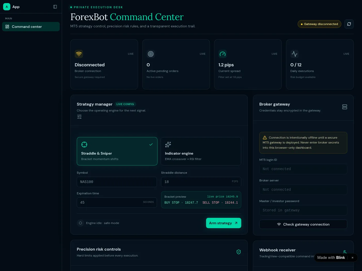 ForexBot Mobile HQ