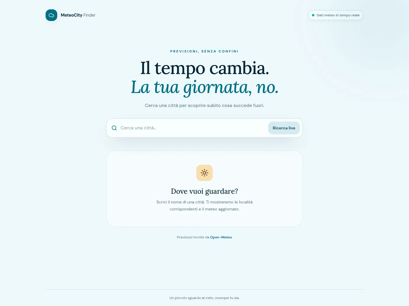 MeteoCity Finder